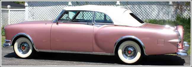 1951-54 Packard Model 250 & Carribean Convertible Tops and Convertible ...