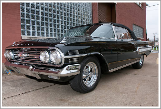 1959-60 Chevrolet Impala Convertible Tops and Convertible Top Parts