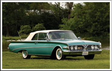 1960 Edsel Ranger Convertible Tops and Convertible Top Parts