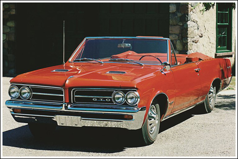 1962-63 Pontiac GTO Convertible Tops and Convertible Top Parts