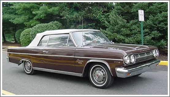 1966 Rambler Classic 770 & Ambassador Convertible Tops and Convertible ...