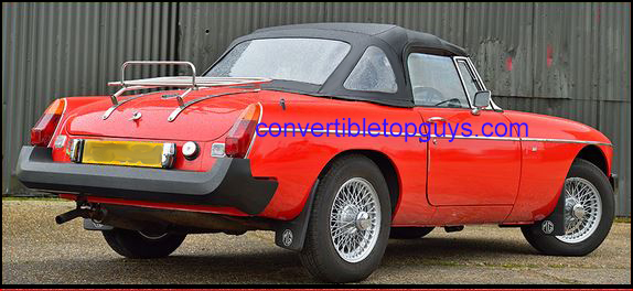1971-76 MGB Convertible Tops and Convertible Top Parts